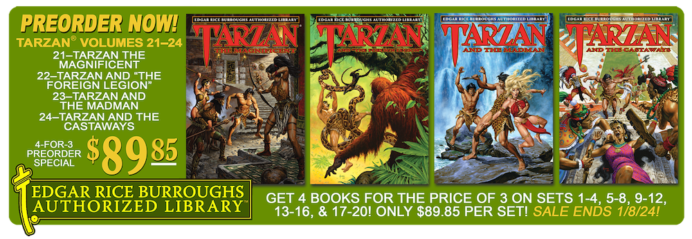 Official website of ERB Inc., creator of Tarzan®, Moon Men™, John ...