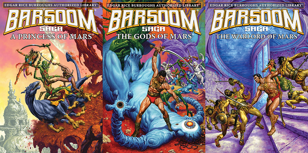 Joe Jusko Cover Reveal: THE CHESSMEN OF MARS,Plus Barsoom 1–3 Shipping ...
